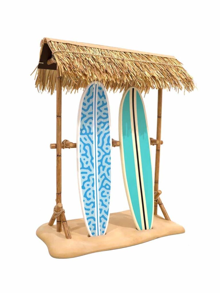 Surf Shack with Surfboards | EPH Creative - Event Prop Hire