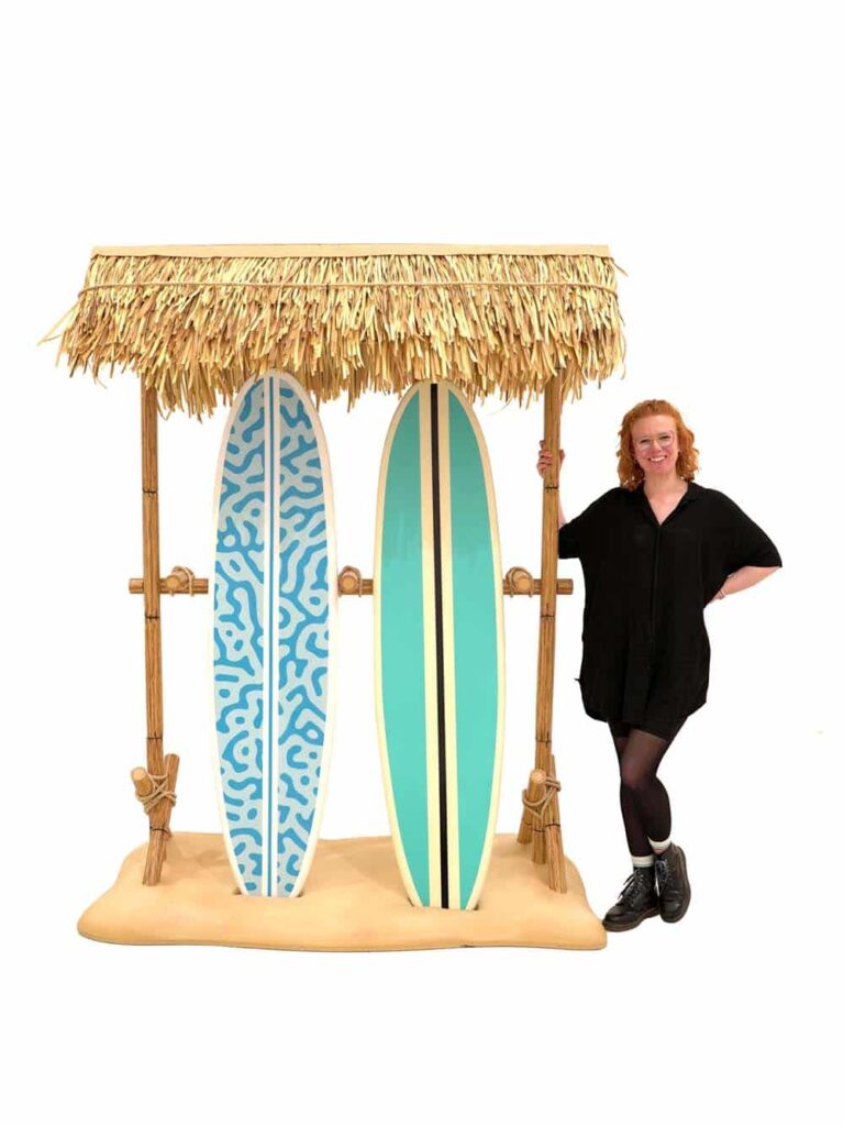 Surf Shack with Surfboards | EPH Creative - Event Prop Hire