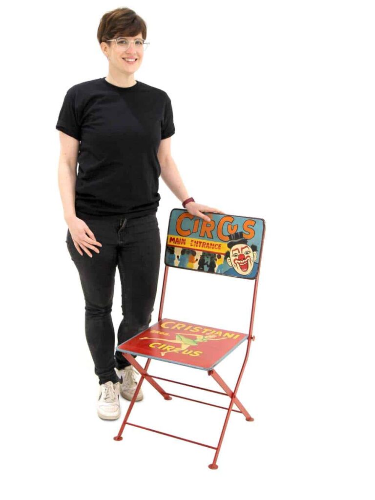 Circus Folding Chair | EPH Creative - Event Prop Hire