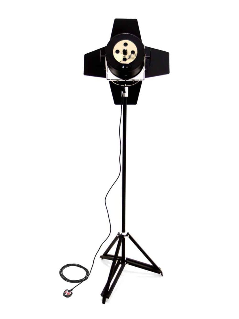 Spotlight on Black Tripod Base | EPH Creative - Event Prop Hire