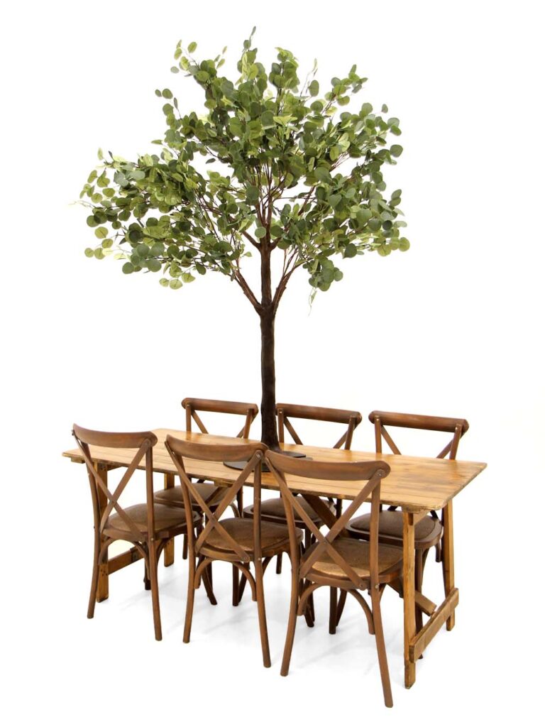 Table Top Tree (1.8m) - Eucalyptus | EPH Creative - Event Prop Hire