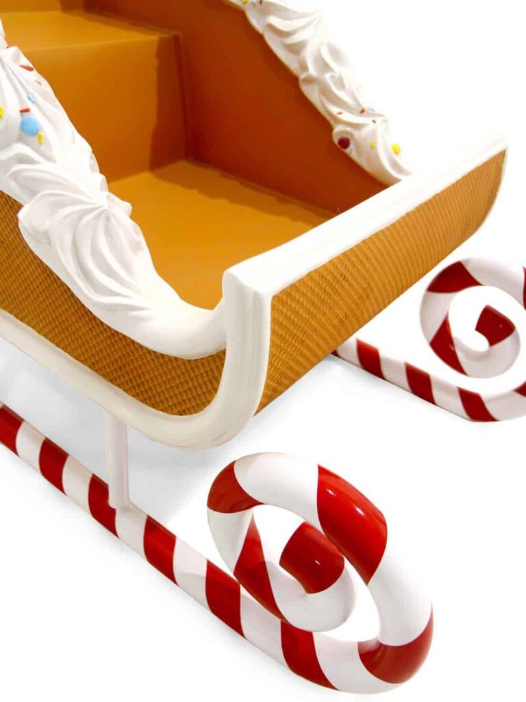 Gingerbread Sleigh | EPH Creative - Event Prop Hire
