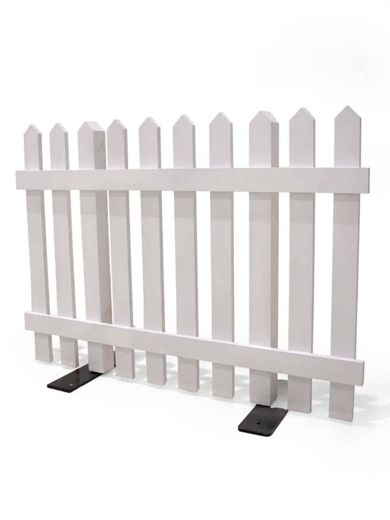 White Picket Fence Section | EPH Creative - Event Prop Hire