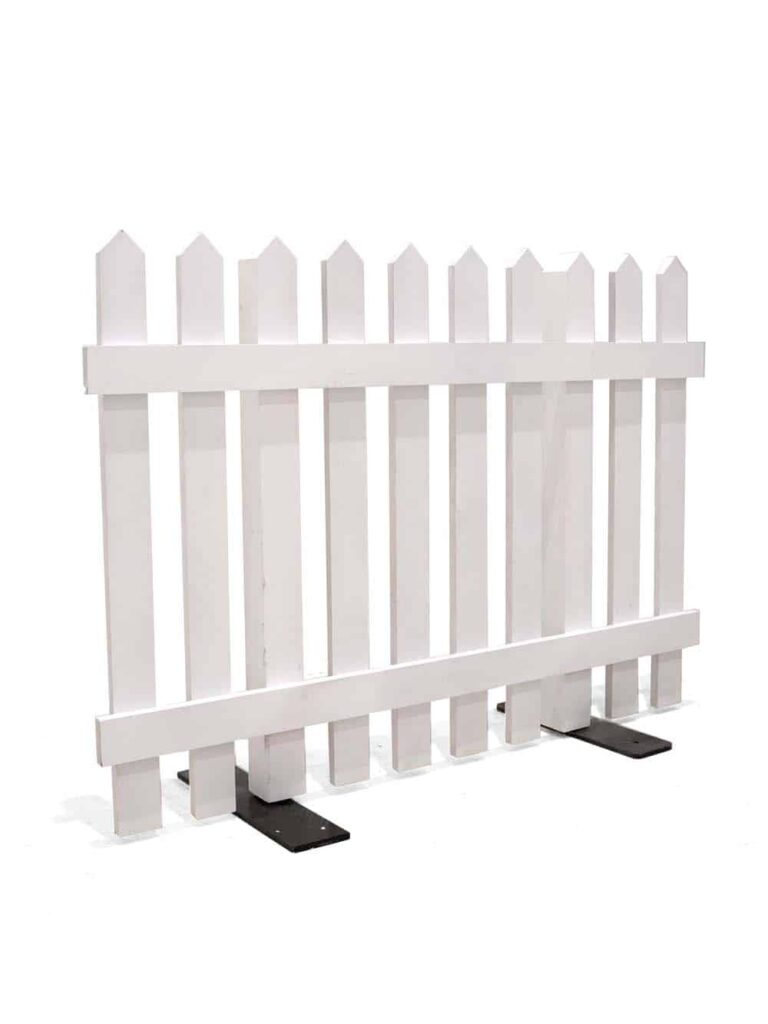 White Picket Fence Section | EPH Creative - Event Prop Hire
